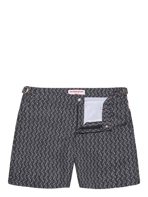 ORLEBAR BROWN Orlebar Brown Bulldog Exclusive-Print Mid-Length Swim Shorts